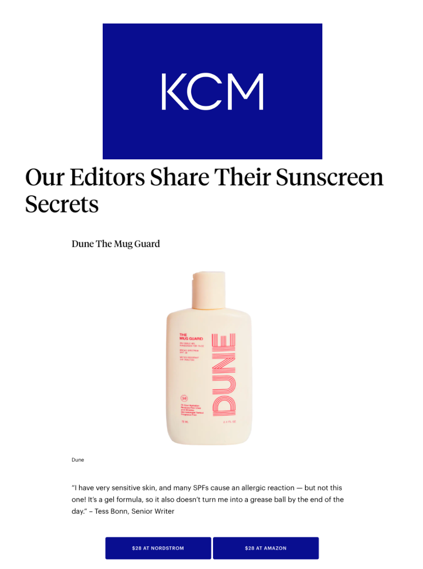 KCM – Dune Suncare
